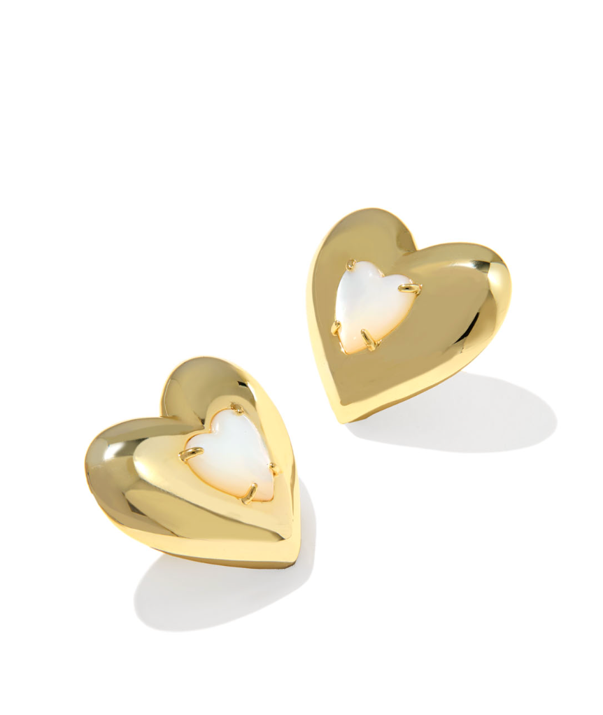 SASHA HEART STUD EARRINGS- Kendra Scott – The In
